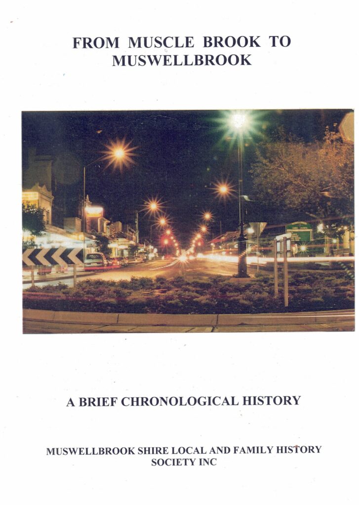 Muswellbrook Shire Local and Family History Society Inc. » Books & DVDs